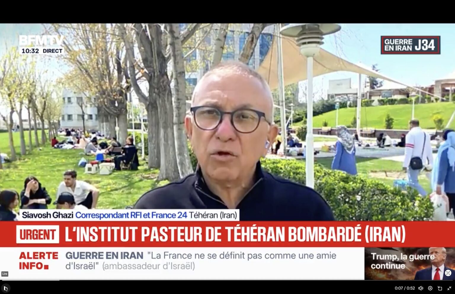 Israël bombarde l’Institut Pasteur à Téhéran : Paris s’en lave les ...